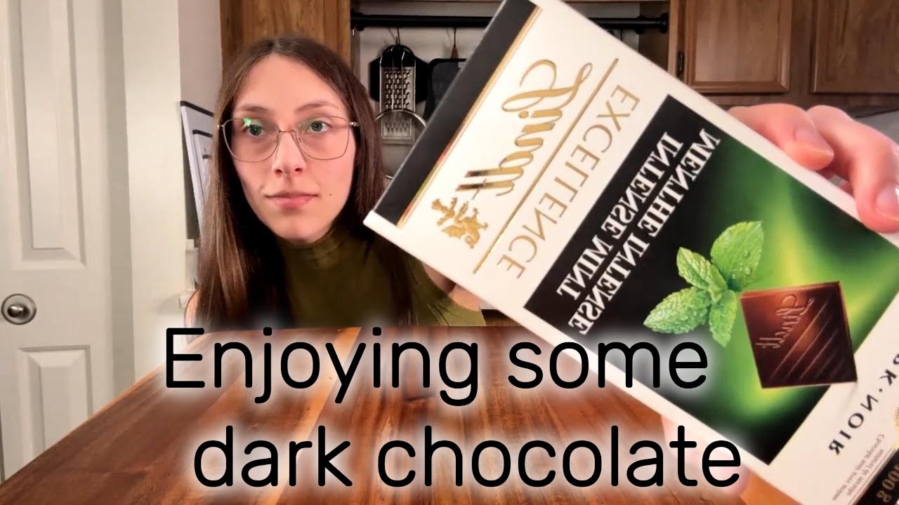 Mint Dark Chocolate Bar, Zero Talking - YouTube