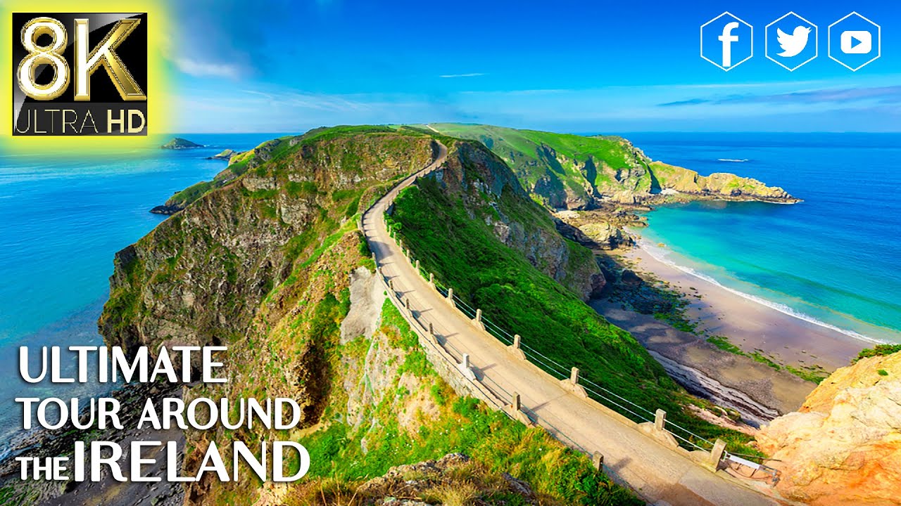 Ultimate Tour Around IRELAND in 8K ULTRA HD / 8K TV - Travel to the ...