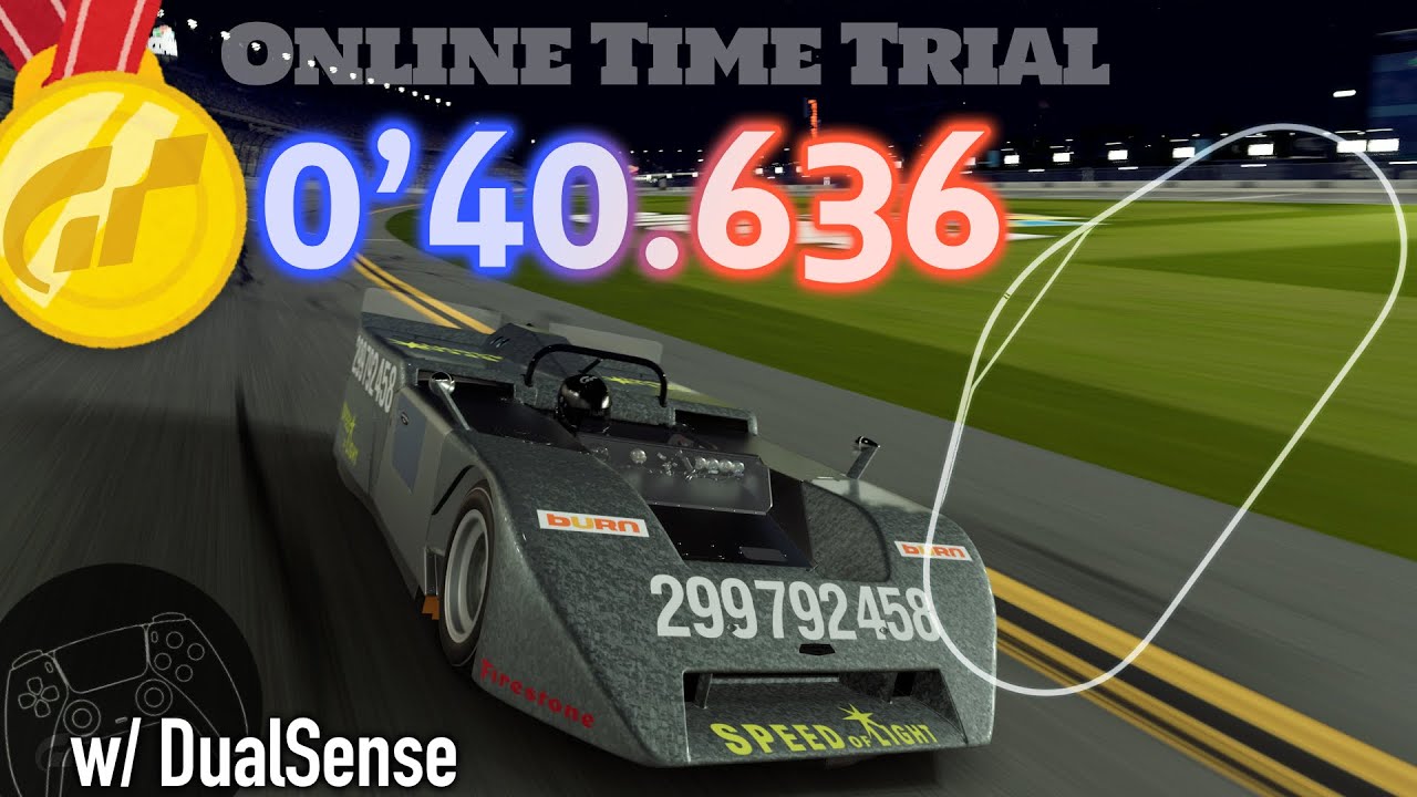 GT7 online TT, Daytona Tri-Oval, Chaparral 2J - YouTube