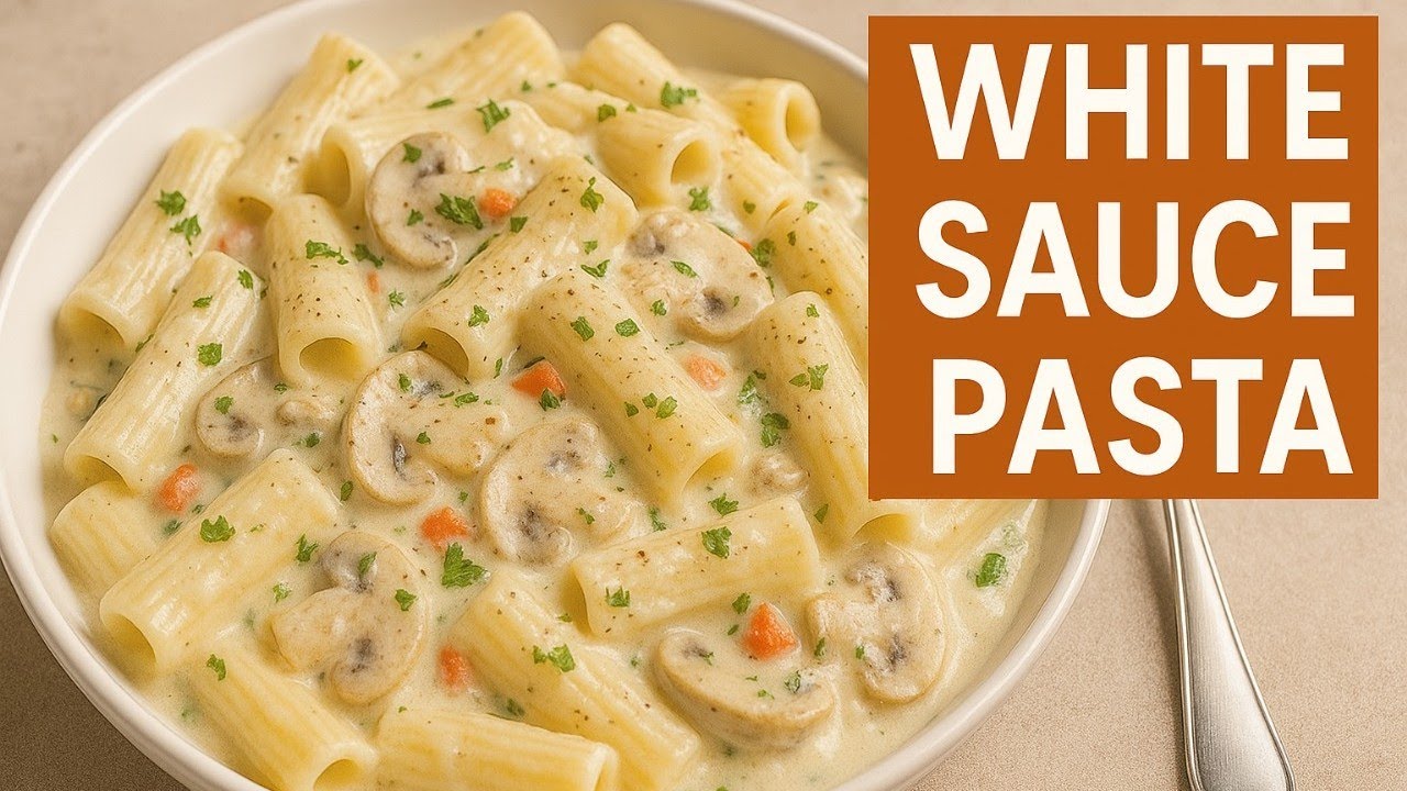 Itna Yummy Pasta Kabhi Nahi Khaya Hoga | Easy White Sauce Pasta Recipe ...