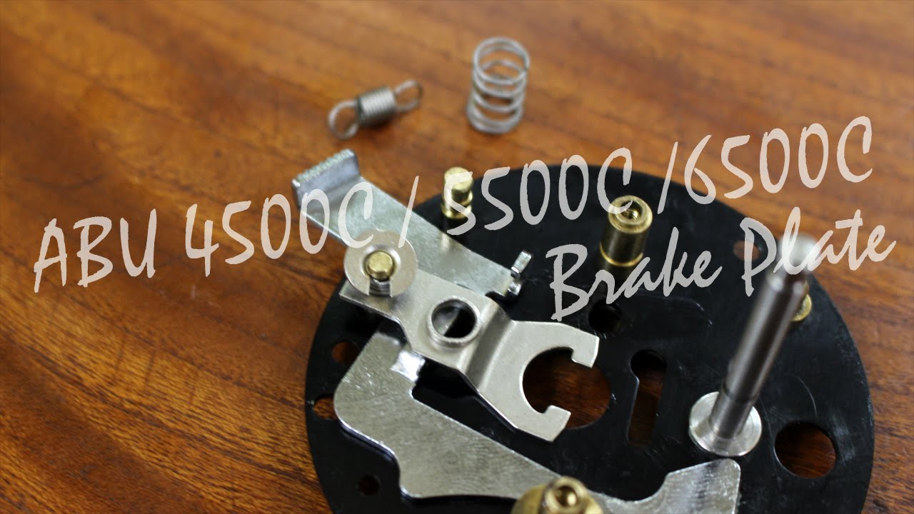 ABUのBrake Plate 分解 Pinion Yoke 交換★☆★Olympic - YouTube