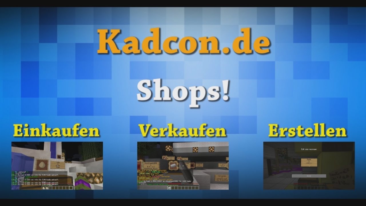 Kadcon FAQ - Shops - YouTube