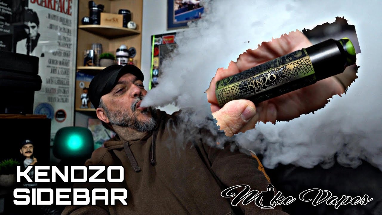 Stunning!! Kendzo SideBar Dead In Head LE Mech Mod - YouTube