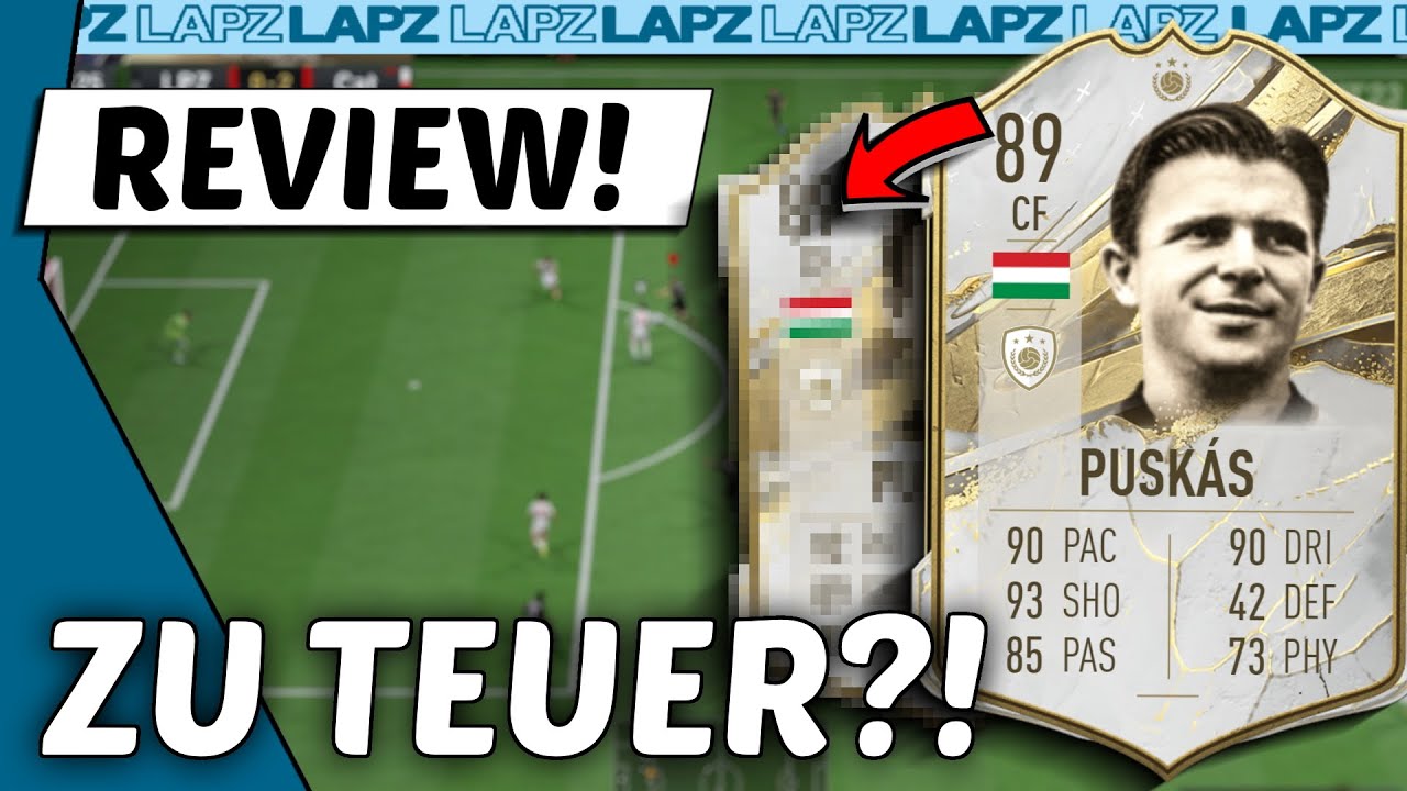 BESTER SCHUSS IM SPIEL?!🤯 Puskas Baby Icon Ingame Review🤔 - YouTube