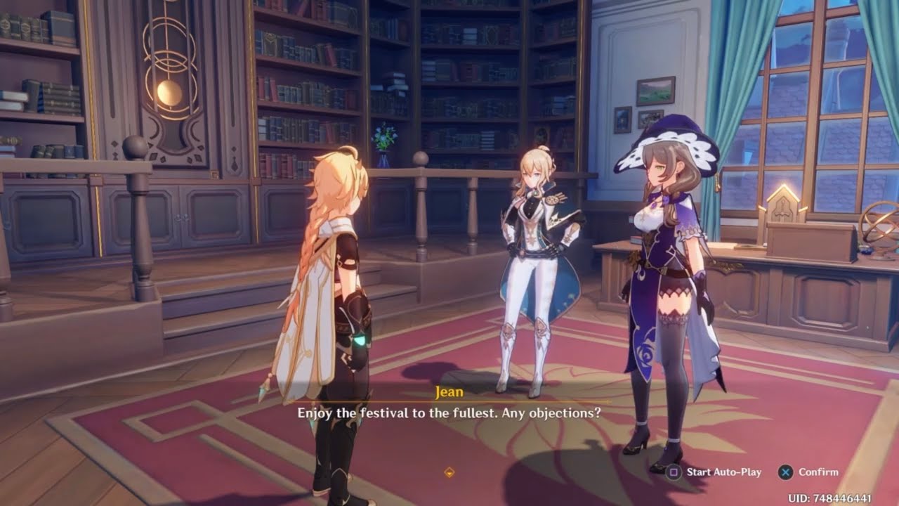 Jean: Enjoy the festival to the fullest. Any objections? (Genshin ...