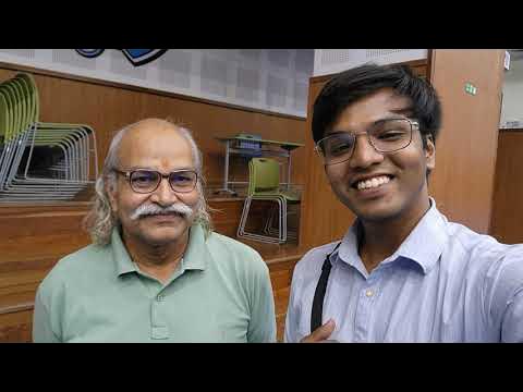Meeting Professor H. C. Verma - MINI Vlog - YouTube