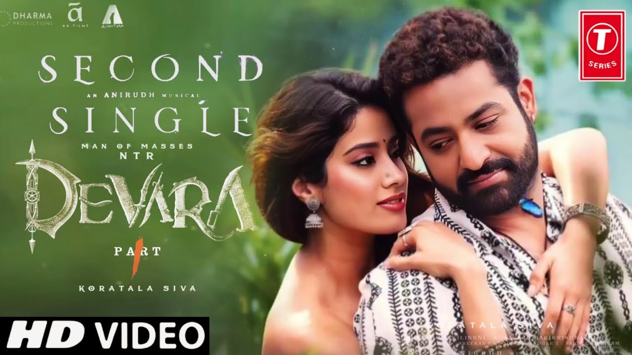 Devara Second Song, Jr Ntr, Janhvi Kapoor | Shilpa Rao | Anirudh | Devara Second Single Song # ...