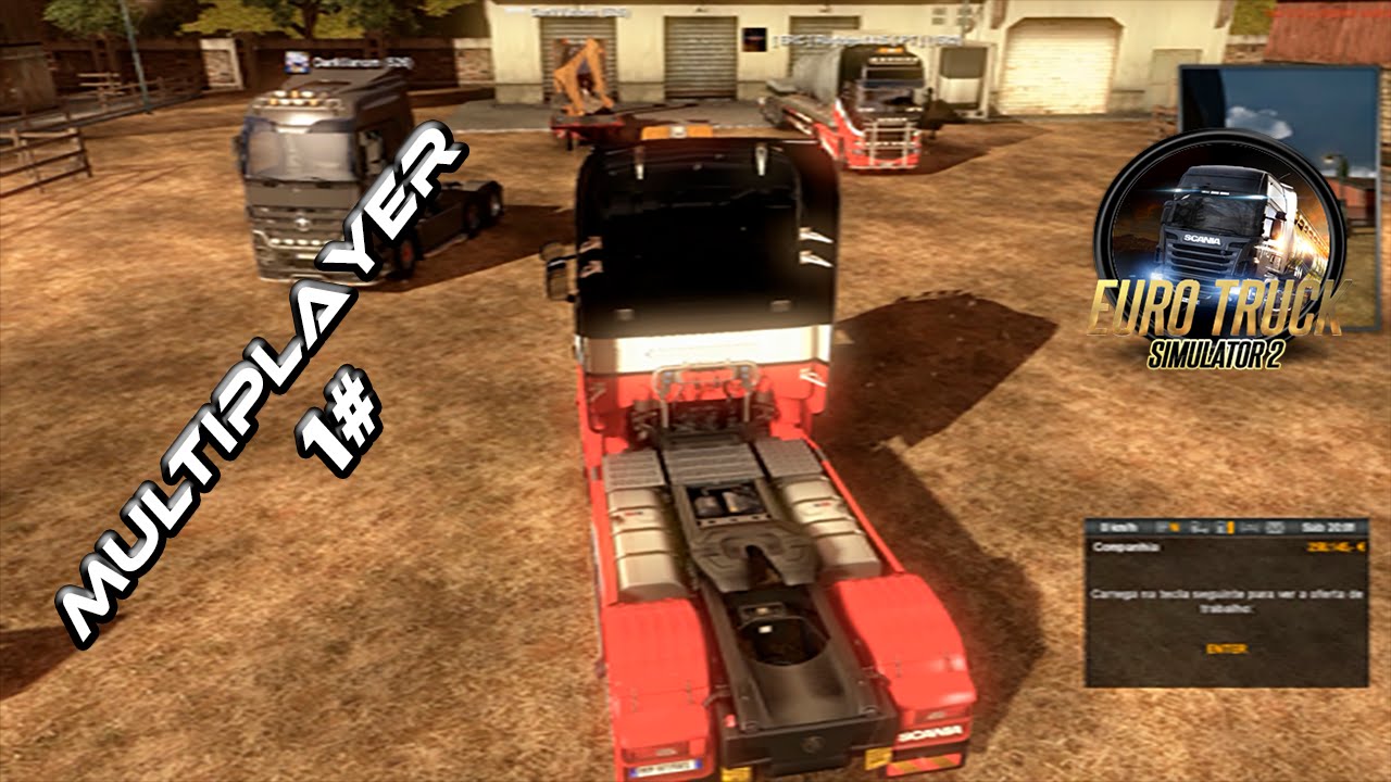 1# Mostrando o Multiplayer - Euro Truck Simulator 2 - YouTube