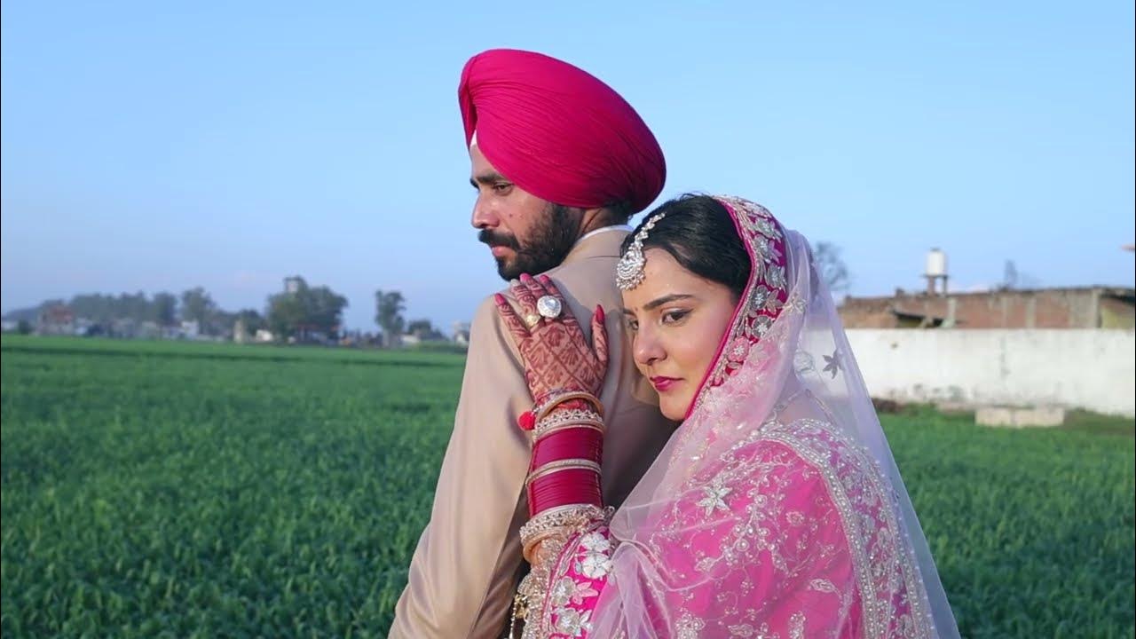 Manjot Singh Weds Jotpreet kaur Best Punjabi Wedding Highlights 2025 From Bitta Studio Edit By ...