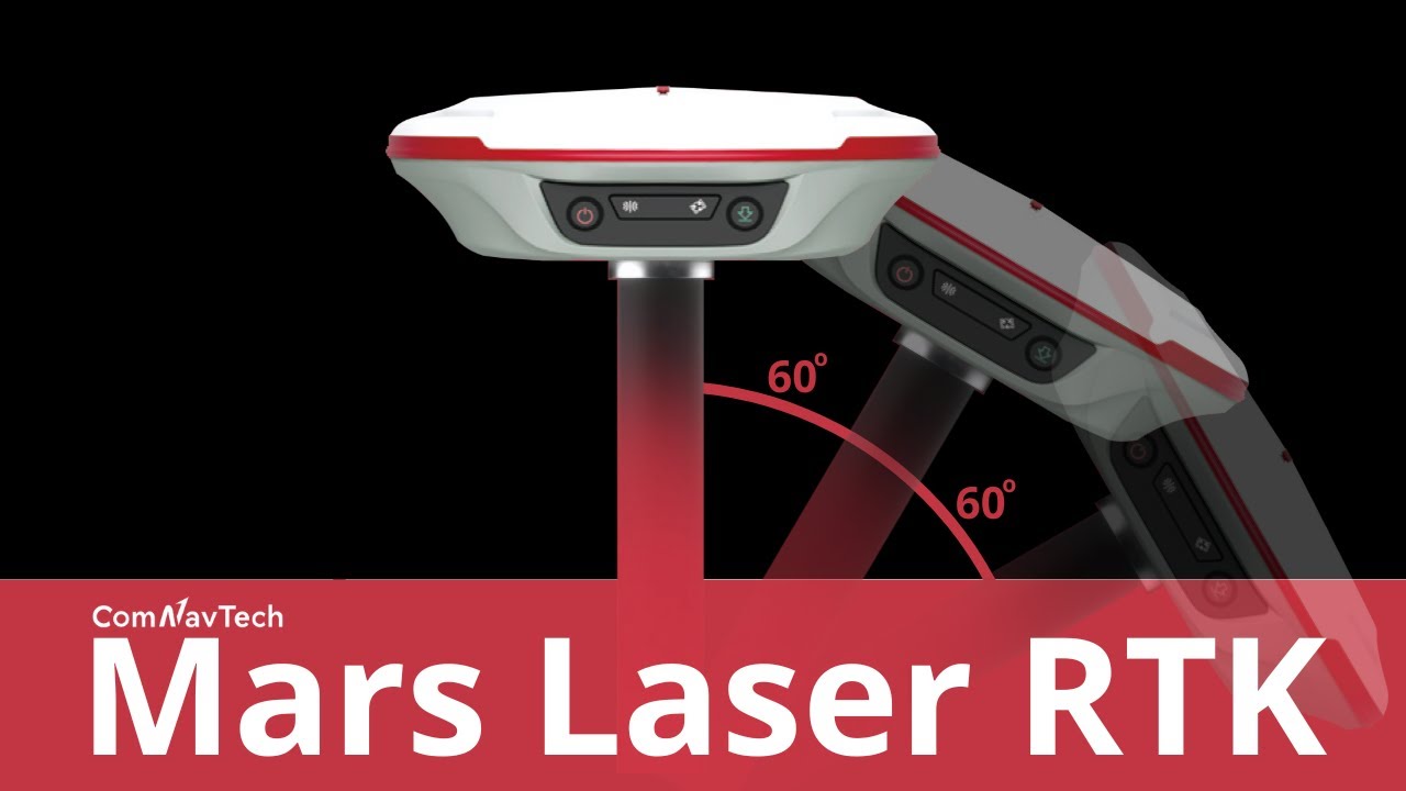 Giảm Mệt mỏi & Tăng Hiệu Suất Khảo sát với ComNAV Mars Laser RTK - YouTube