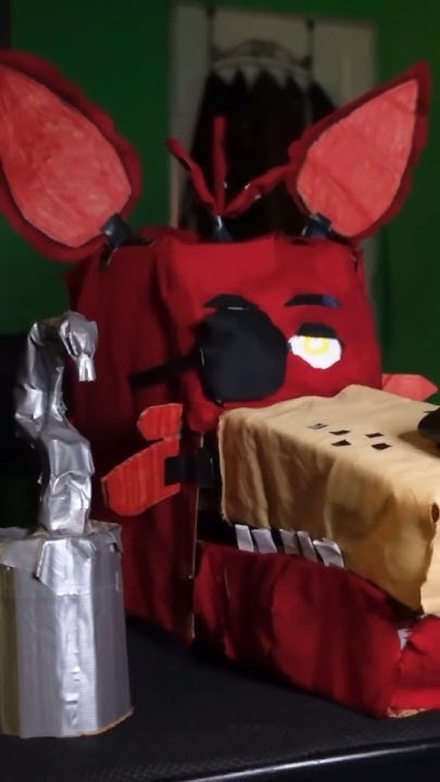 Building Foxy’s head! #fnaf #cosplay #fyp #shorts - YouTube