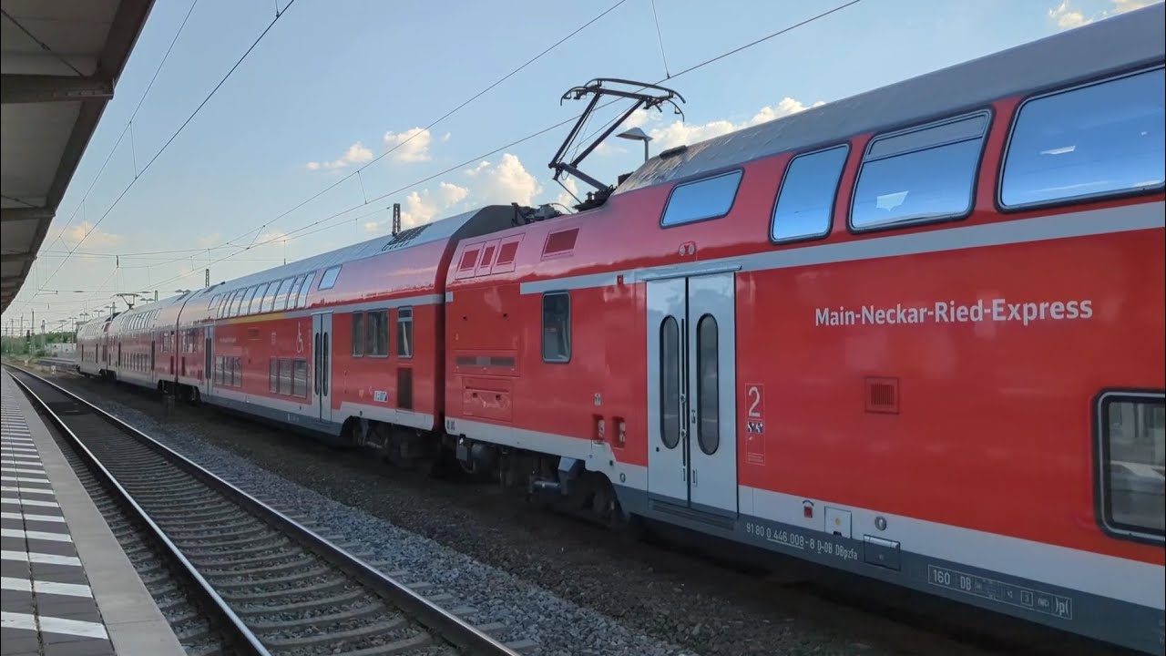 Main-Neckar-Ried-Express|German series|Double Decker trains - YouTube