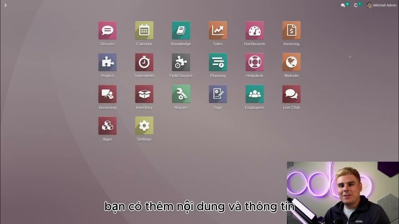 Odoo bán hàng : Trung tâm trợ giúp | Help Center - YouTube