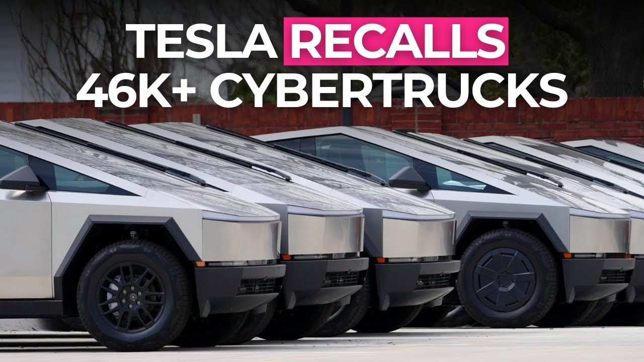 Tesla Recalls Over 46,000 Cybertrucks - YouTube