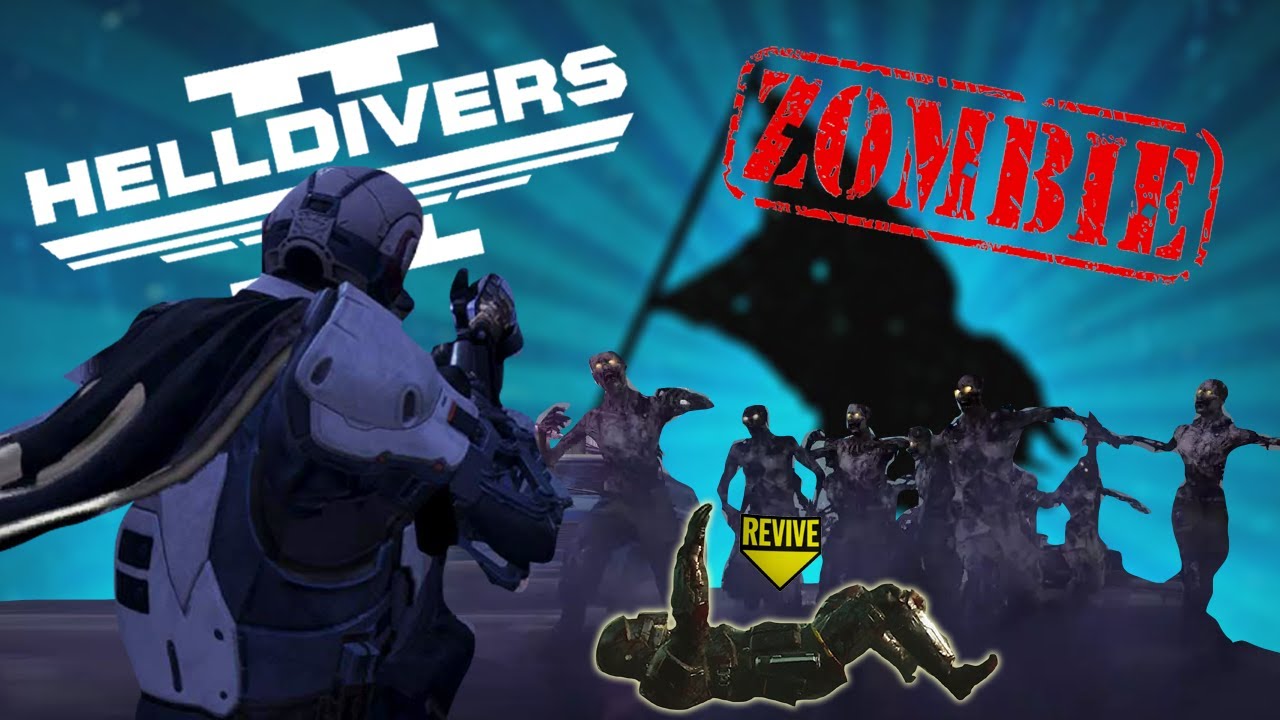 Zombies in helldivers 2! - YouTube