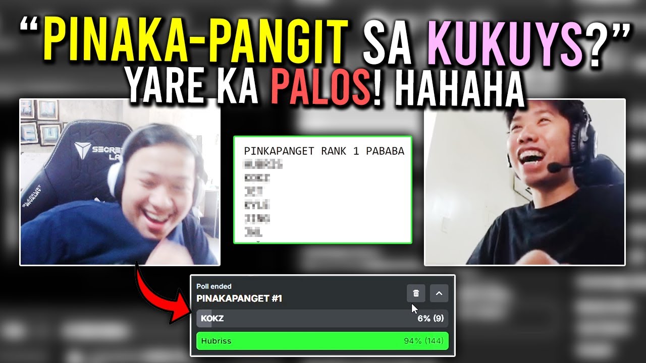 "SINO ANG PINAKA-PANGIT SA KUKUYS?"🤣 - YARE KA TALAGA DYAN PALOS!🤣 ...
