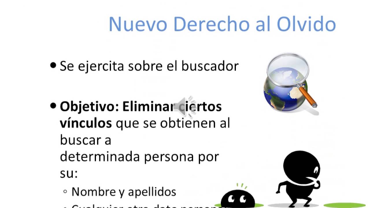 Derecho al olvido digital 3era y ultima parte . Casuistica : Mario ...