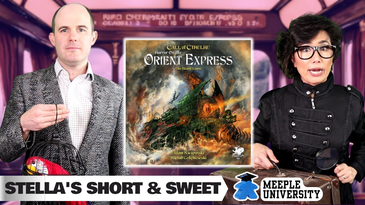 Horror on the Orient Express The Board Game - Cooperative Call of ...