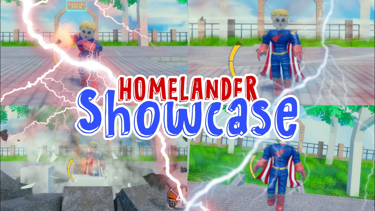 Homlander showcase Dimensional Fighters | DF | ROBLOX - YouTube