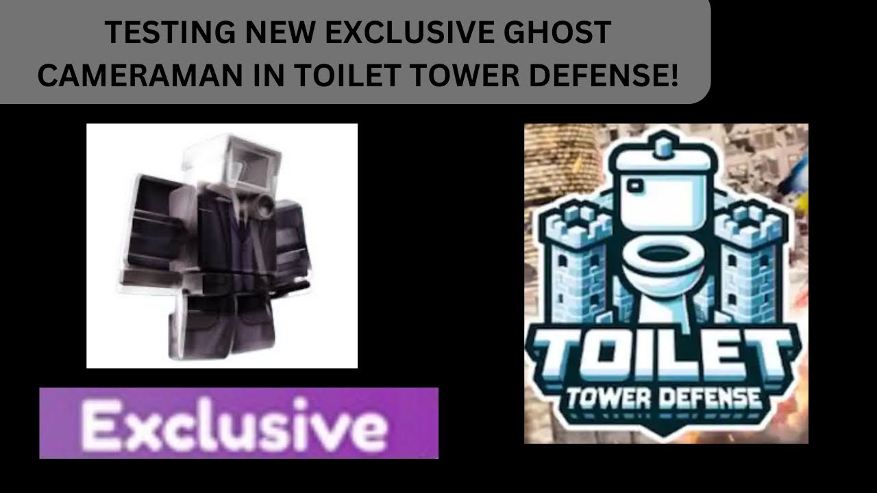 TESTING THE NEW GHOST CAMERAMAN IN TOILET TOWER DEFENSE!! - YouTube