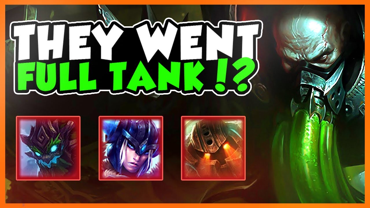 They drafted triple tank, so I went full armor pen! [Urgot vs Maokai ...