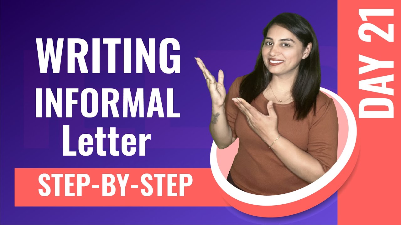 IELTS Writing - How to Write an Informal Letter (Step-By-Step) - YouTube