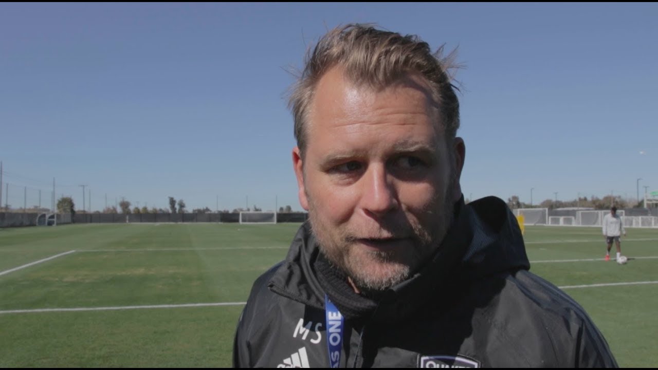 Mikael Stahre previews his first MLS game as Quakes head coach - YouTube