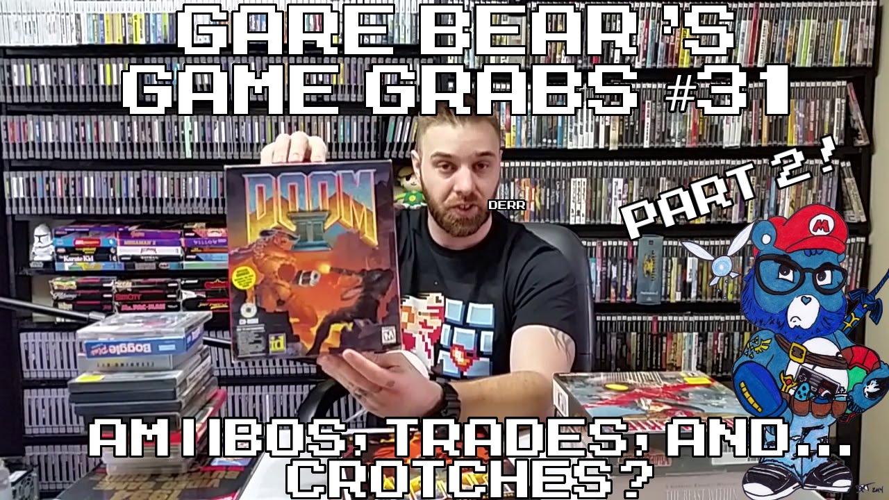 Gare Bear's Video Game Pickups #31 part 2 - Amiibos, Trades, and ...
