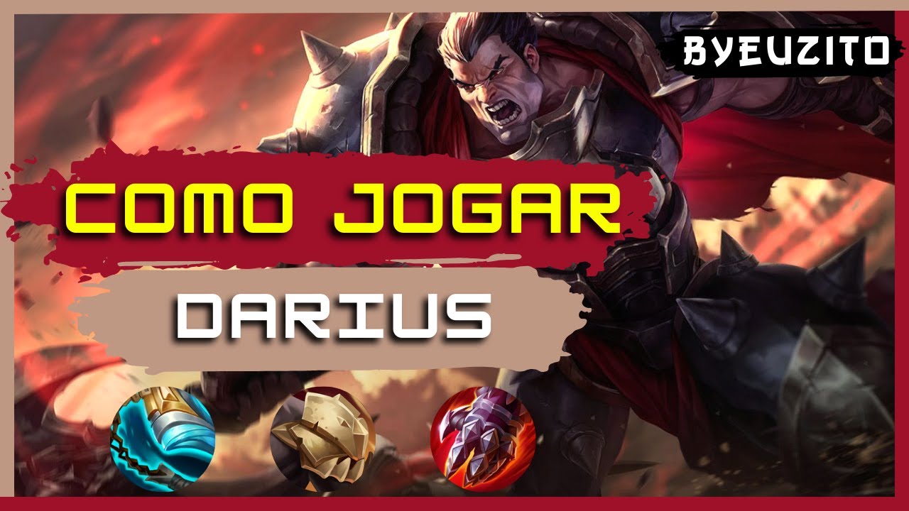 [DARIUS TOP] COMO JOGAR DE DARIUS [ATUALIZADO] | GAMEPLAY EXPLICATIVA ...