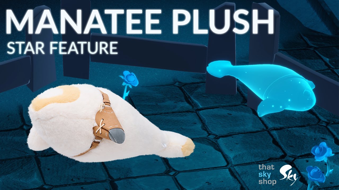 Manatee Plush STAR Feature Reveal - YouTube
