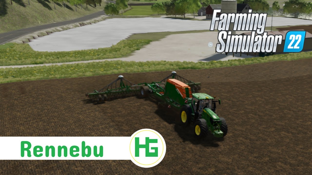 Sowing Oats FS22 Timelapse Rennebu #65 - YouTube