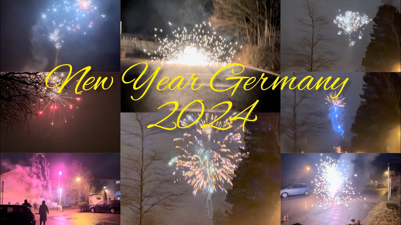 🇩🇪Germany New Year 2024 ( Fireworks in Munich-Germany) #newyear2024 # ...