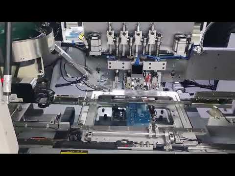 Odd Shape component insertion machine - YouTube