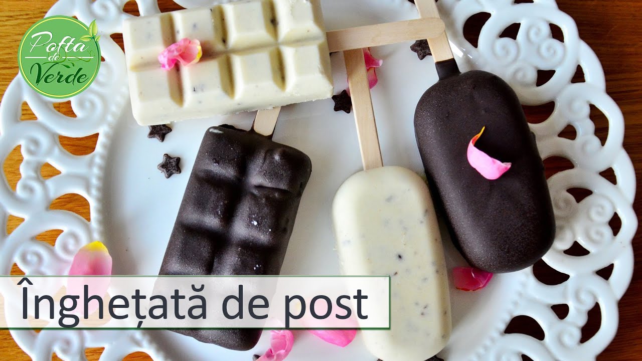 Inghetata de post (Straciatella) - YouTube