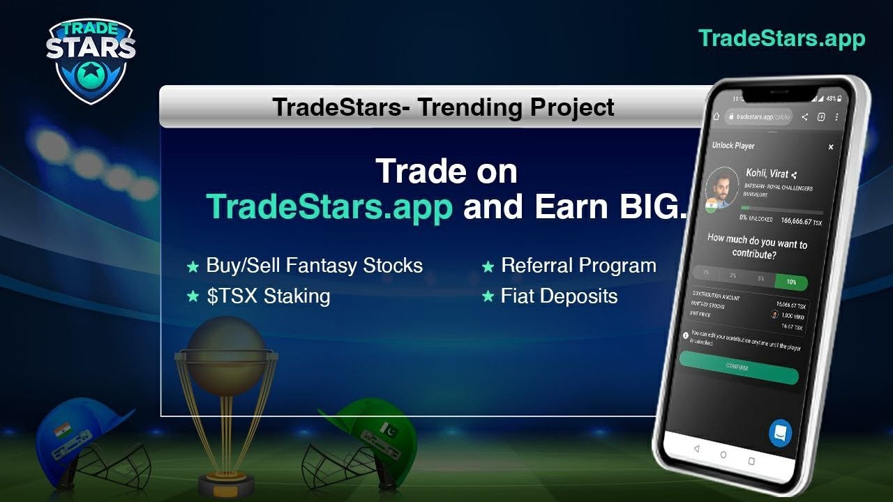 Trending Project - TradeStars: Play To Earn. Trade on TradeStars.app - YouTube
