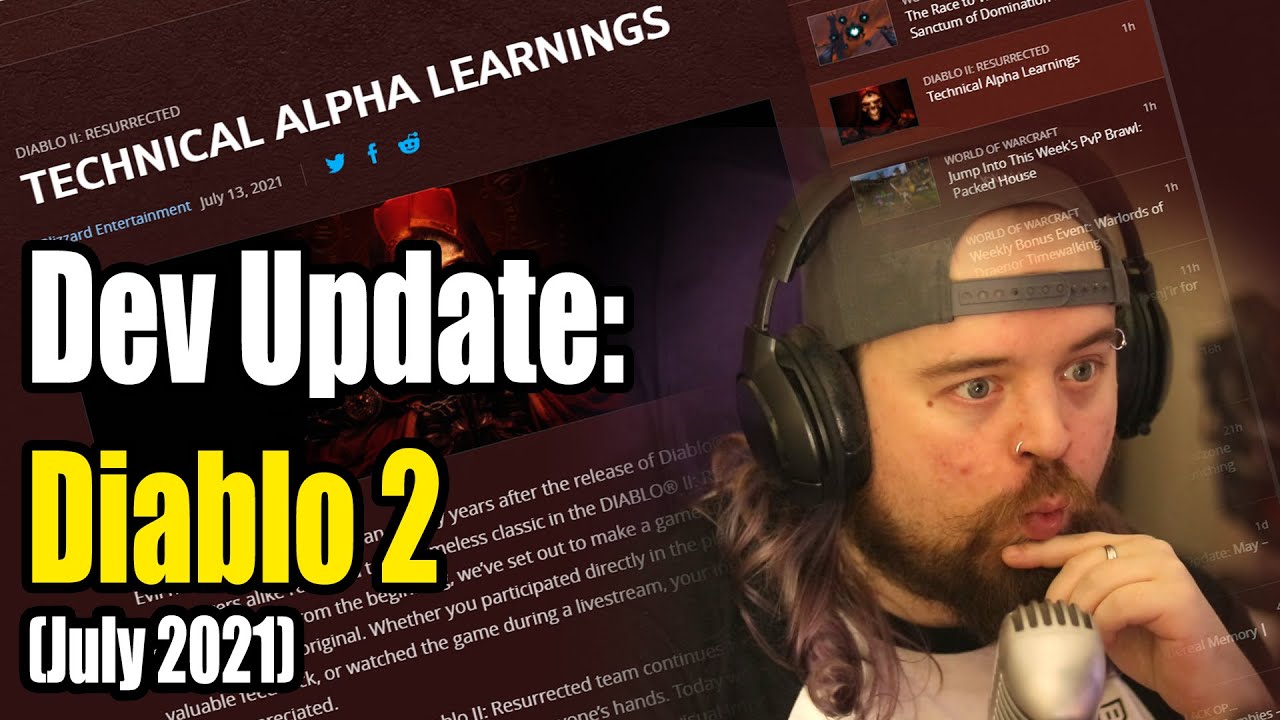 Diablo 2: Resurrected Dev Blog (July 2021) - YouTube