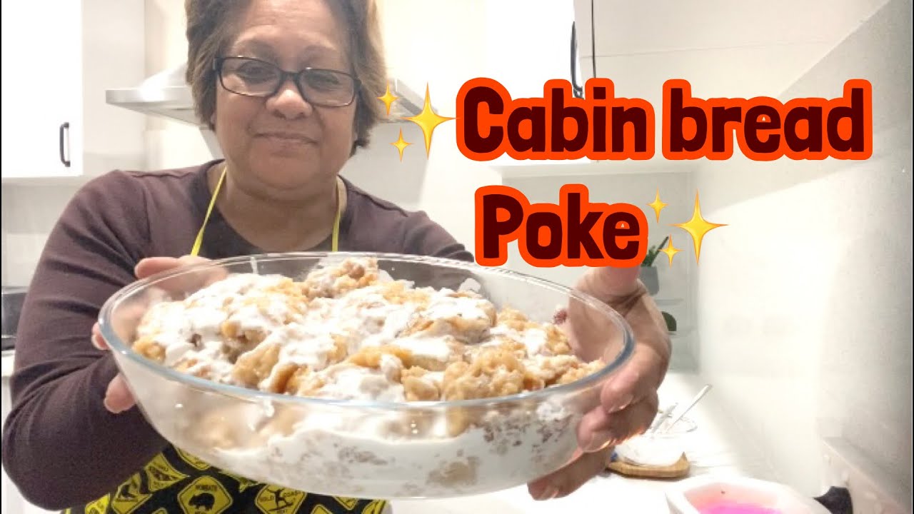 HOW TO MAKE CABIN BREAD POKE | COOK ISLANDS DISH | VIEWERS REQUESTS # ...