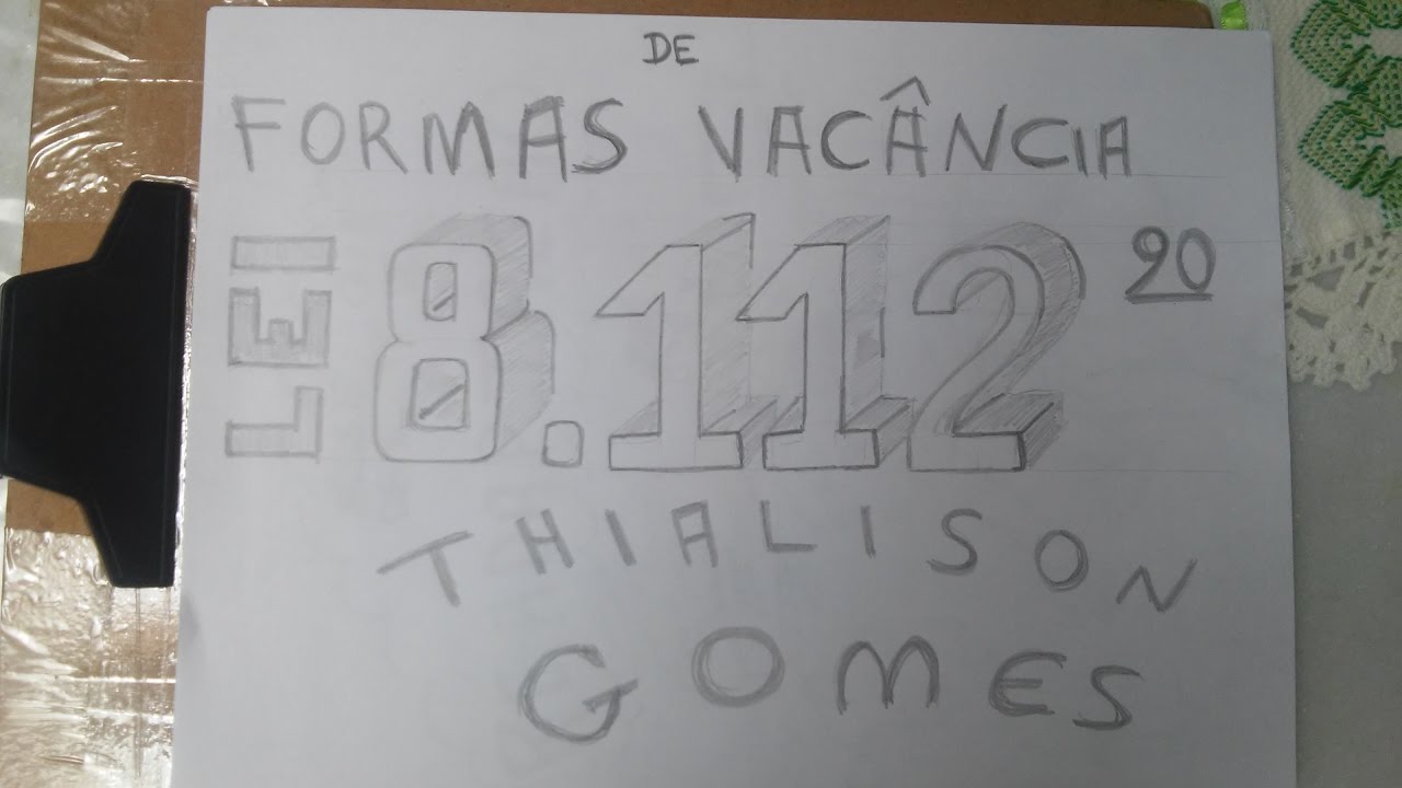 Dica de memorização - Formas de vacância - Lei 8112/90 Art. 33 ...