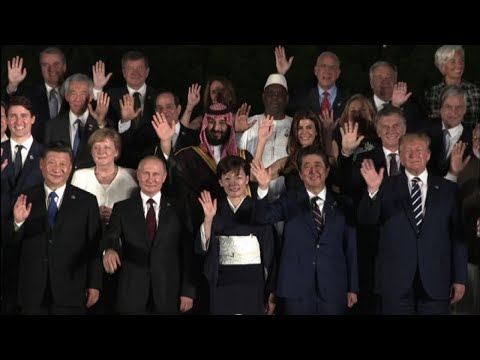 La foto di gruppo al G20 di Osaka: Trump, Putin, Xi e Bin Salman
