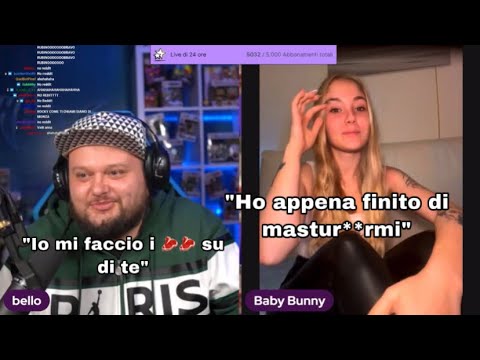 BABY BUNNY METTE IN DIFFICOLTÀ RUBINO😳