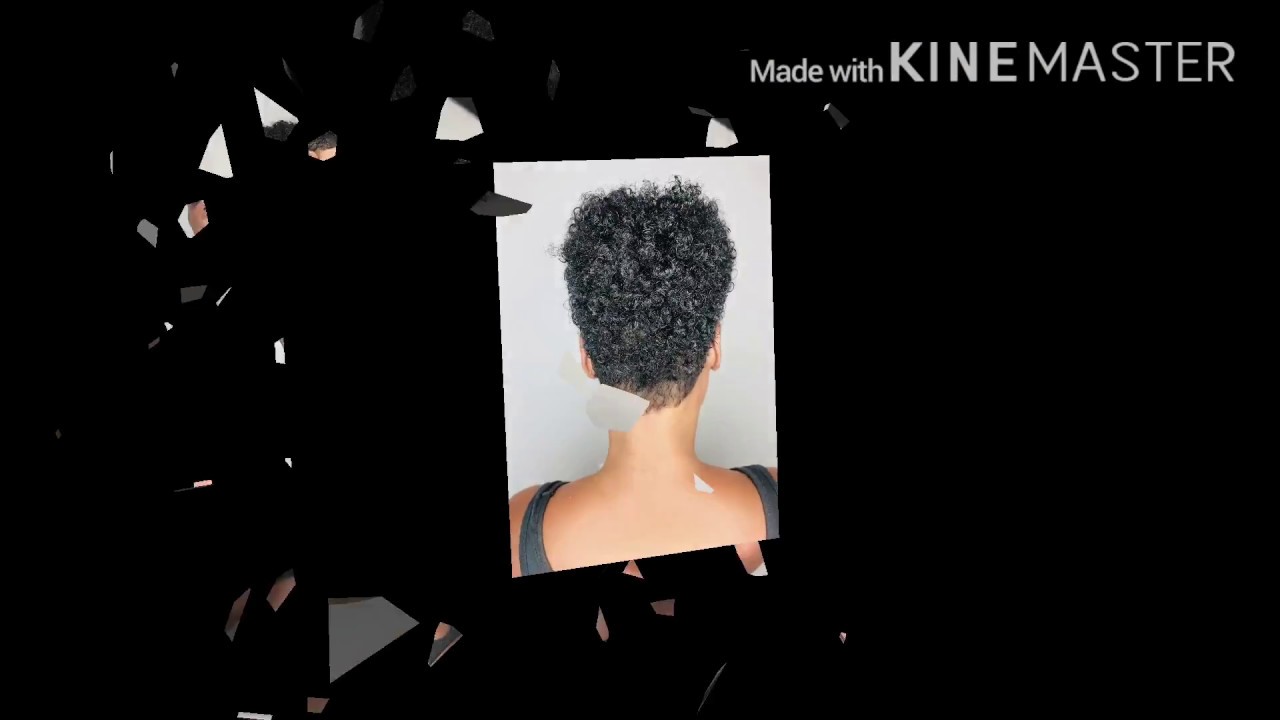 Tapered Natural Hair Cut Big Chop (CCCA Alopecia) - YouTube