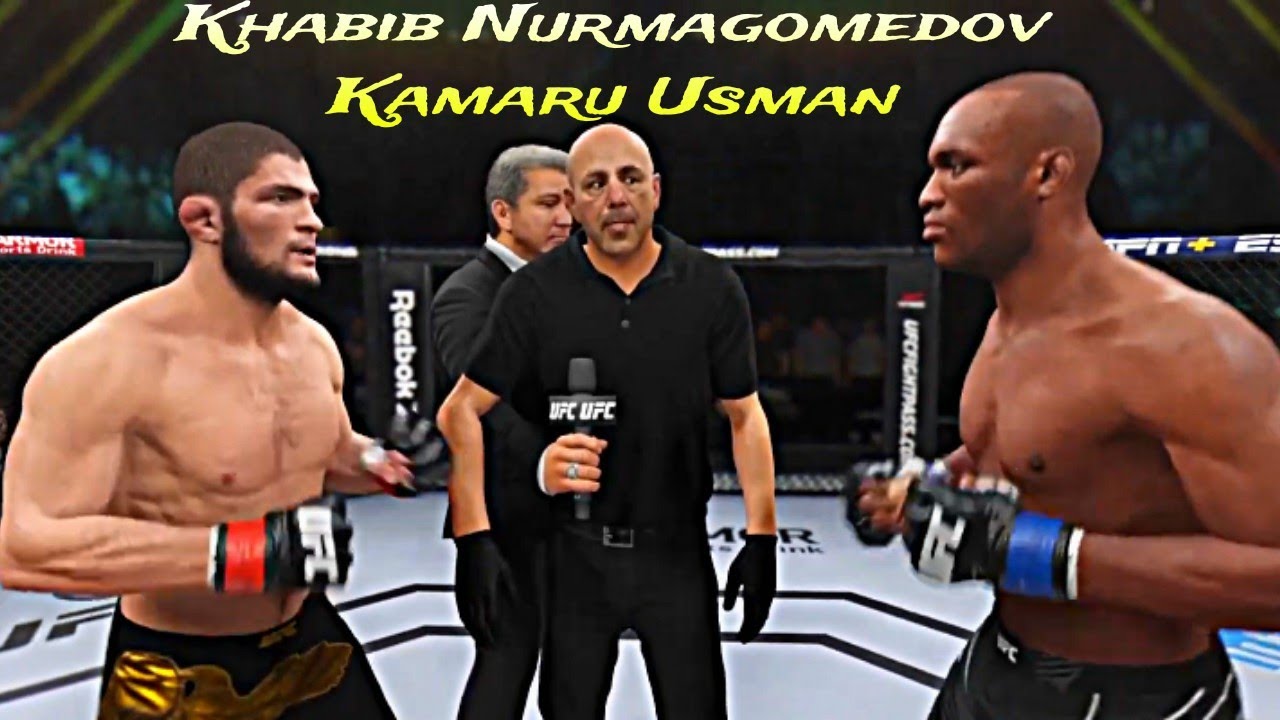 UFC 4 Khabib Nurmagomedov Vs Kamaru Usman - Bloodiest UFC MMA ...