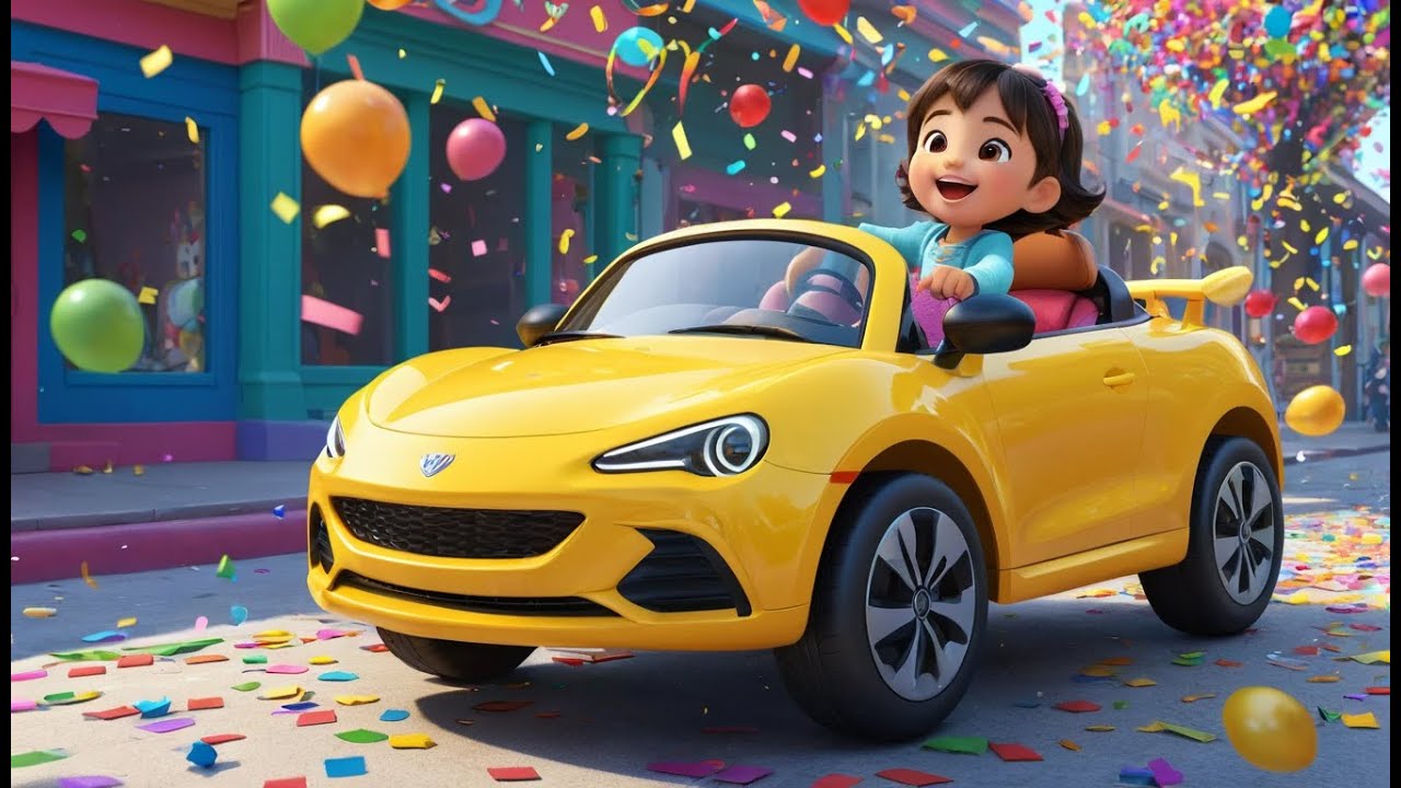 Ding Ding! Let’s Take a Bumpy Ride | Fun Car Song for Kids | Playful ...