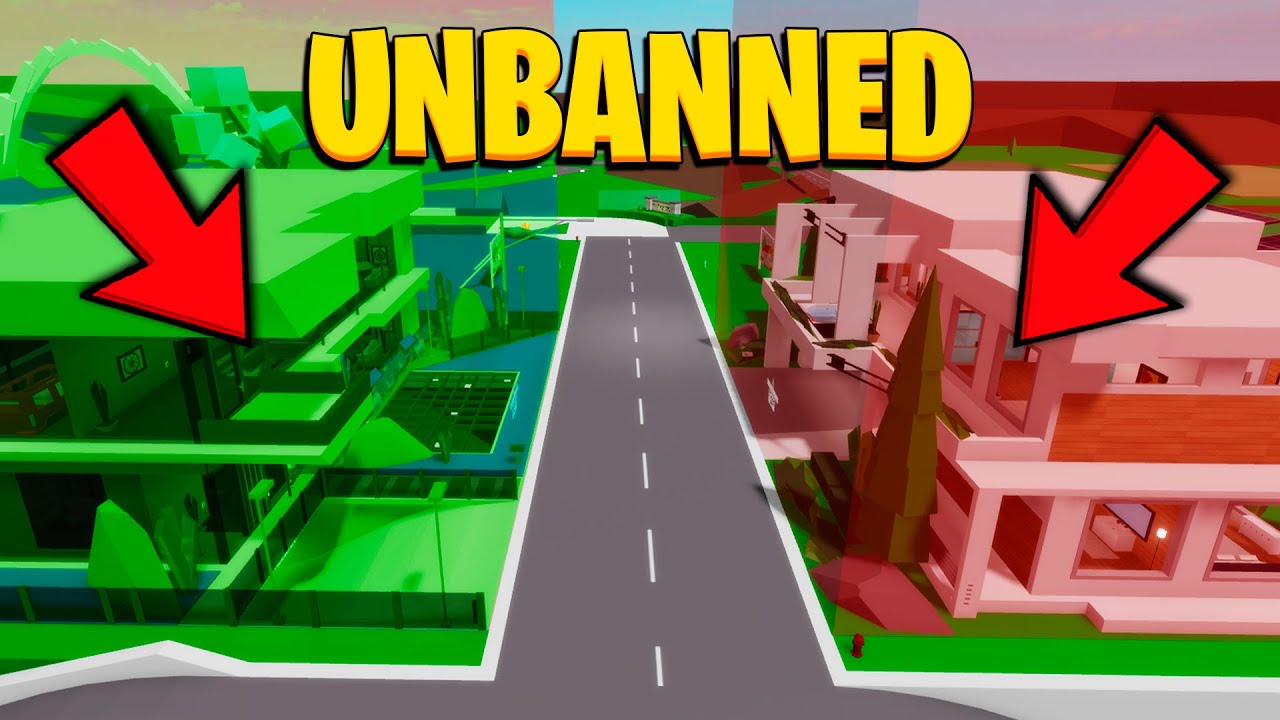 How to ENTER a Banned House in Roblox Brookhaven... - YouTube