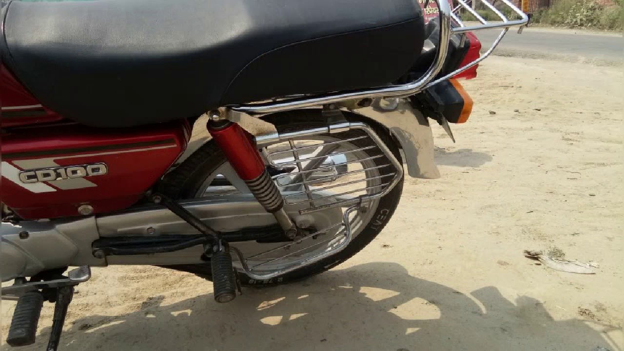 Hero Honda modified bike - YouTube