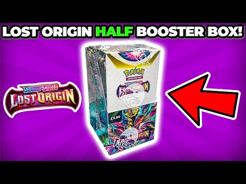 Pokemon Lost Origin 18 Pack Half Booster Box OPENING! - YouTube