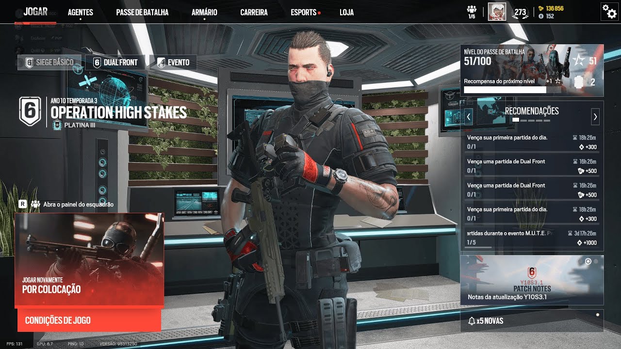 🔴 LIVE +18 / JOGANDO R6 DE CRIA COM OS PARÇAS - YouTube