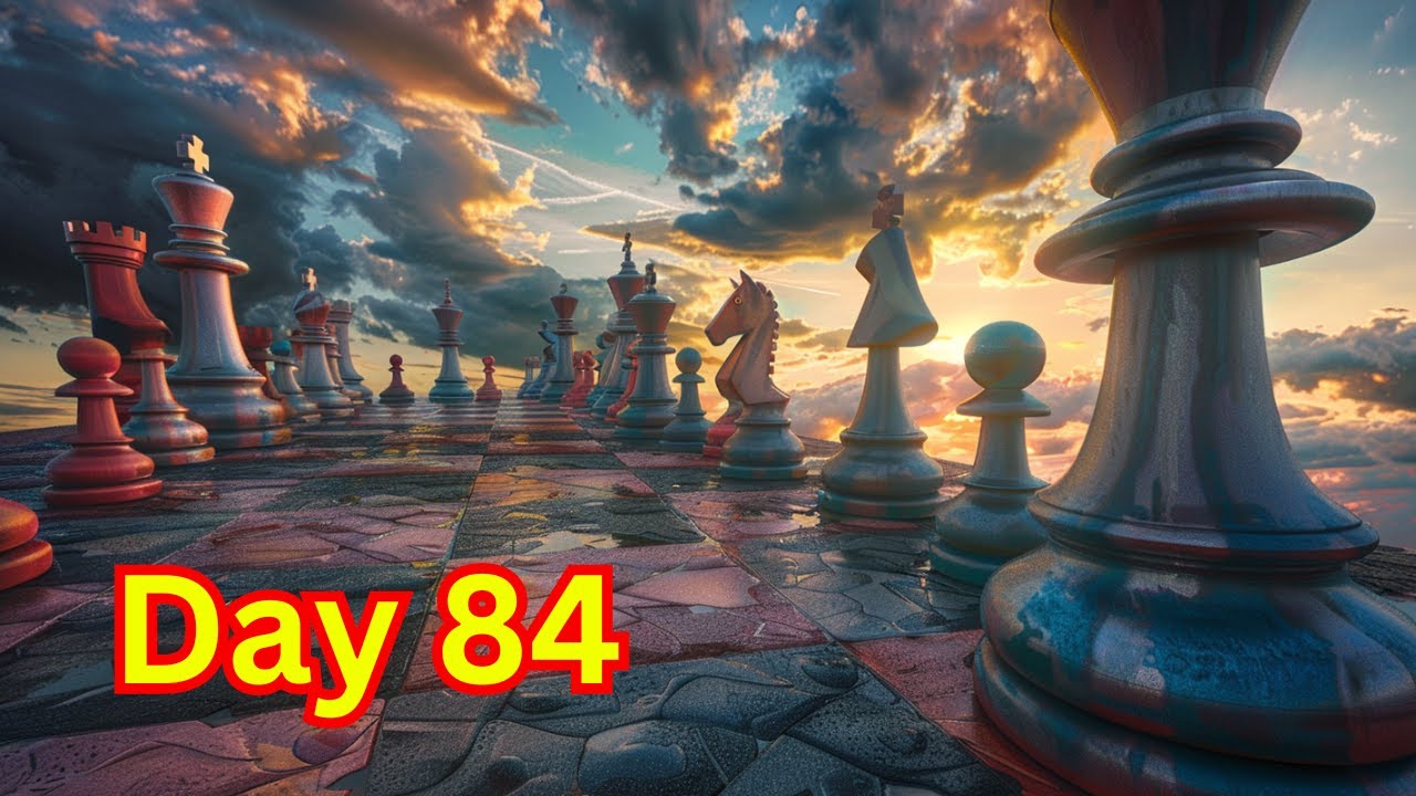 DAY 84 : Playing chess everyday until I achieve a 2000 rating - YouTube