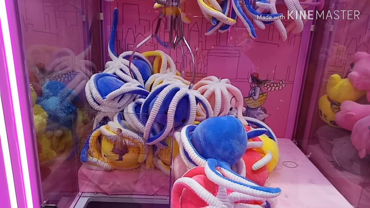 Claw machine Sarawak - OCTOPUS - YouTube