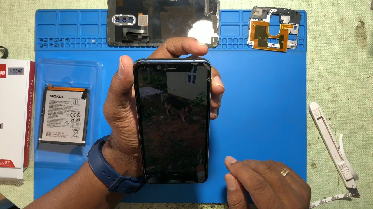 Nokia 7.1 Battery Replacement - YouTube